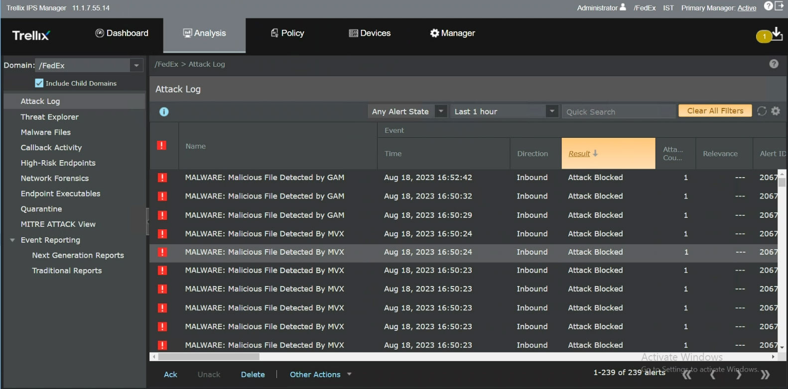 Trellix Intrusion Prevention System – 紘瑒科技